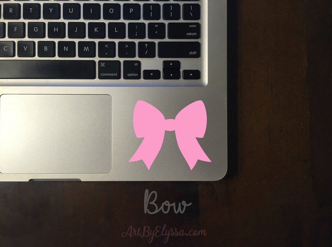 Bow Decal - Etsy