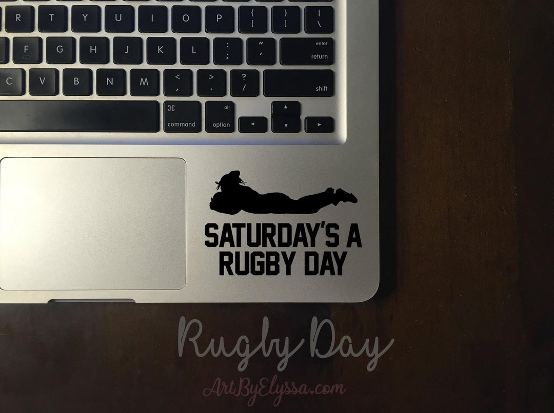 Saturdays A Rugby Day Decal - Etsy