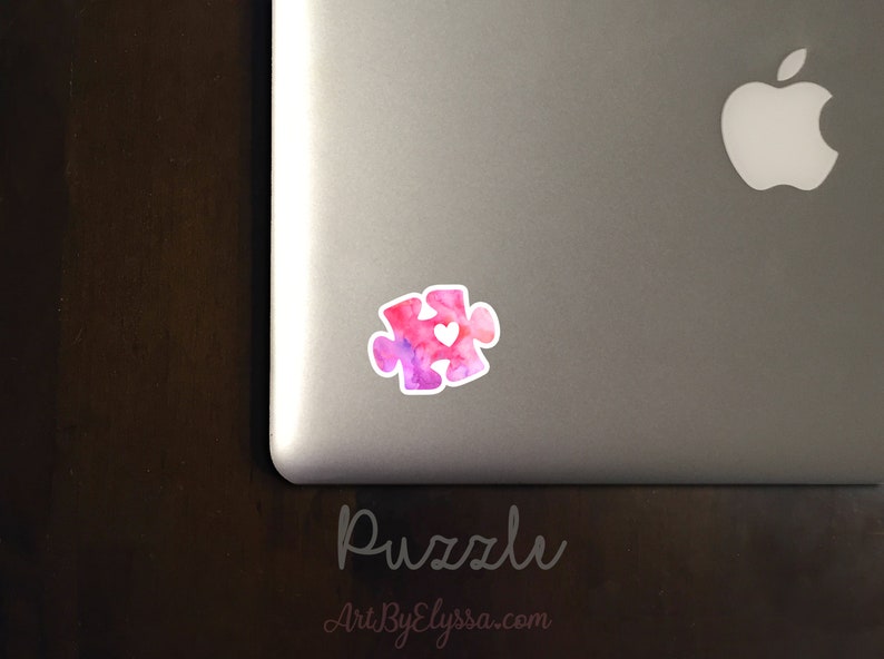 Puzzle Sticker | Etsy