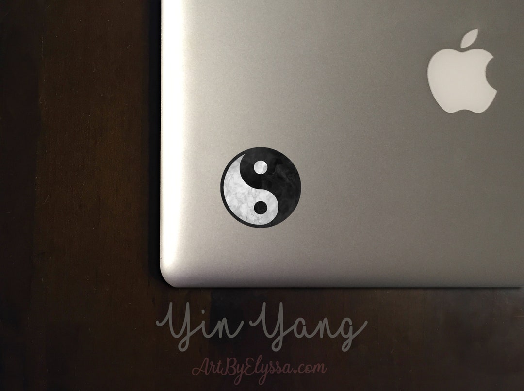 Yin Yang Sticker - Etsy