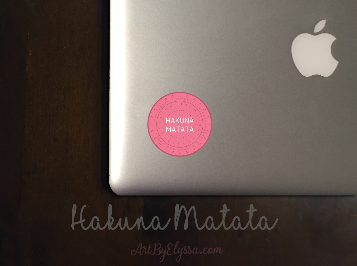 Hakuna Matata Sticker - Etsy