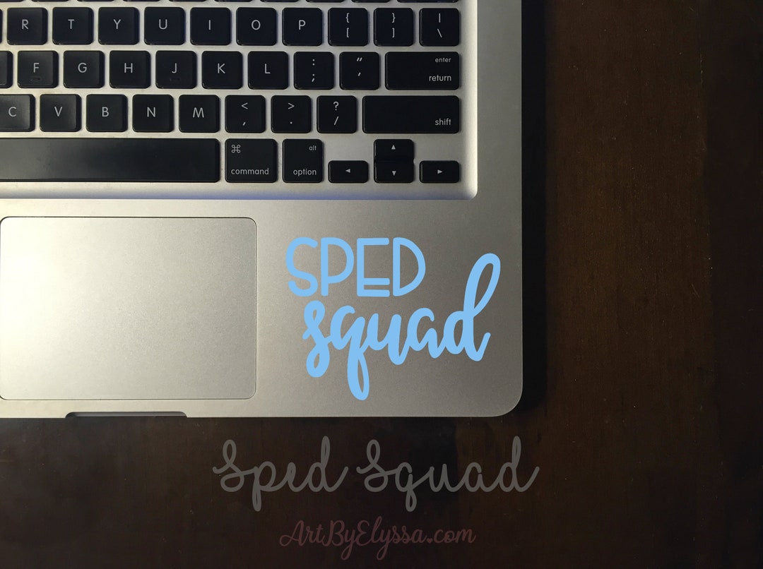 Sped Squad Decal - Etsy