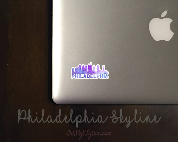 Philadelphia Skyline Temporary Fake Tattoo Sticker set of 2 - Etsy