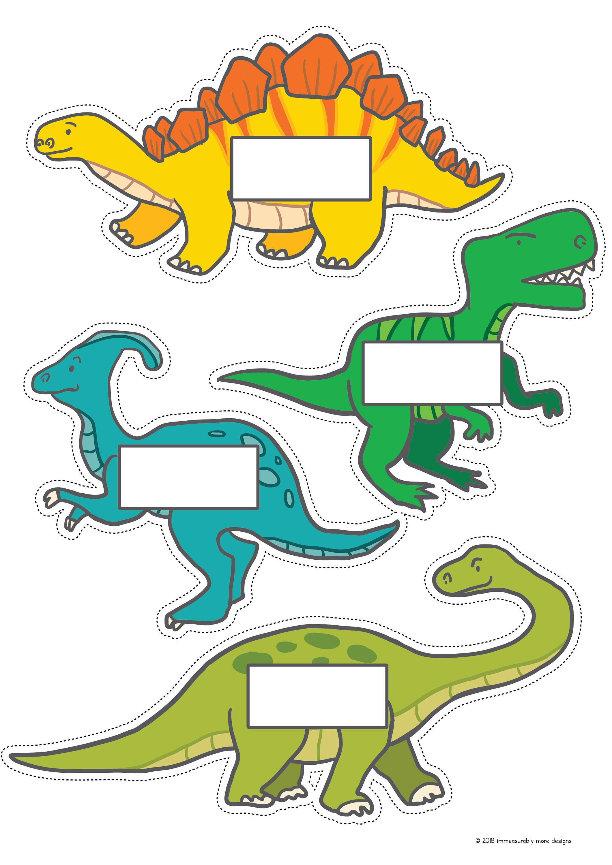 Dinosaur Alphabet, Numbers 1-20, Shapes, Dino Game, Preschool ...