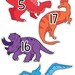 Dinosaur Alphabet, Numbers 1-20, Shapes, Dino Game, Preschool ...
