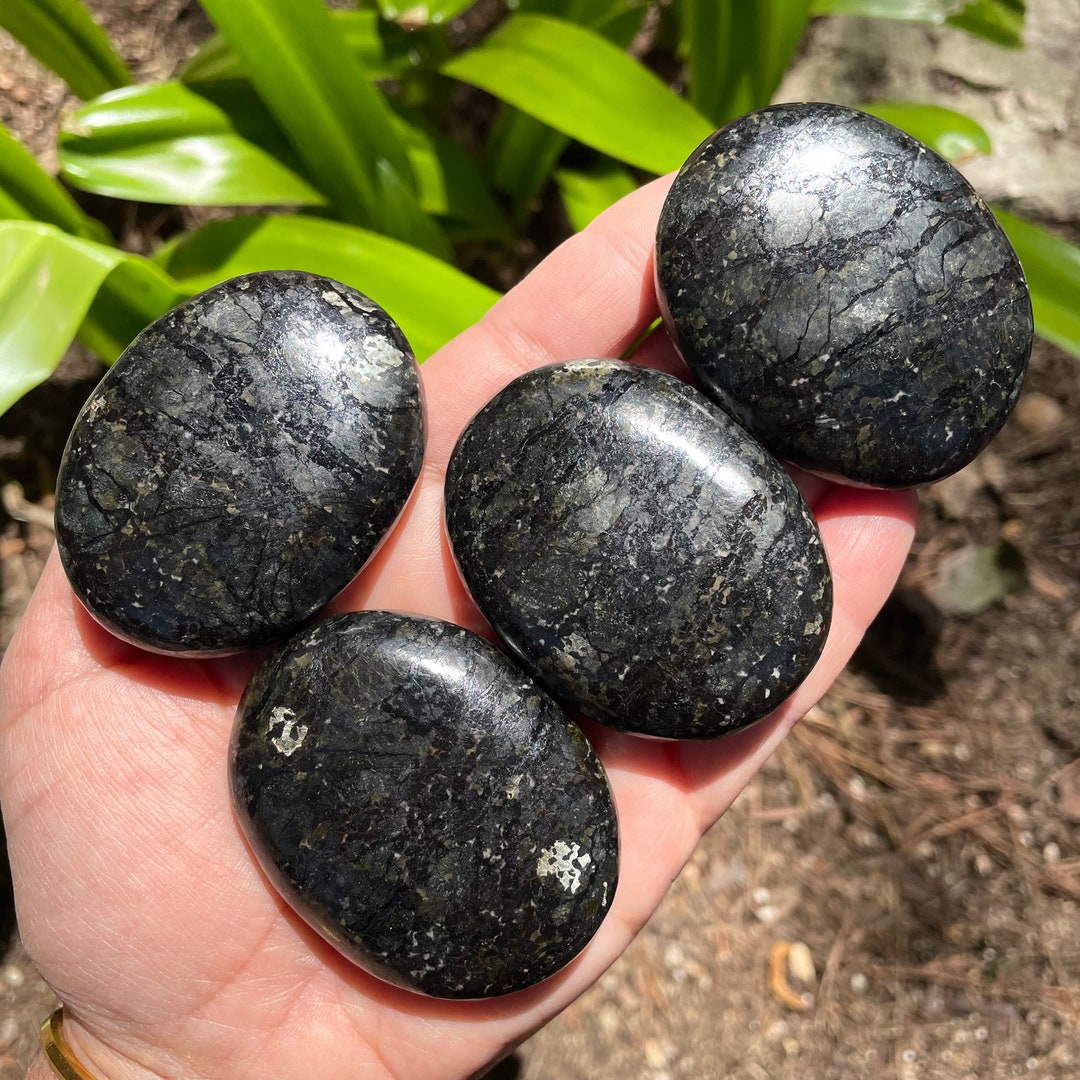 One Indian Coppernite Palm Stone Chosen at Random - Etsy