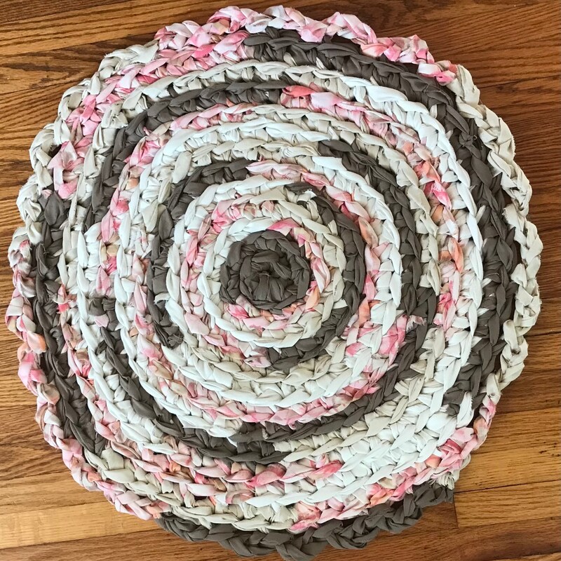 Upcycled Rag Rug - Etsy