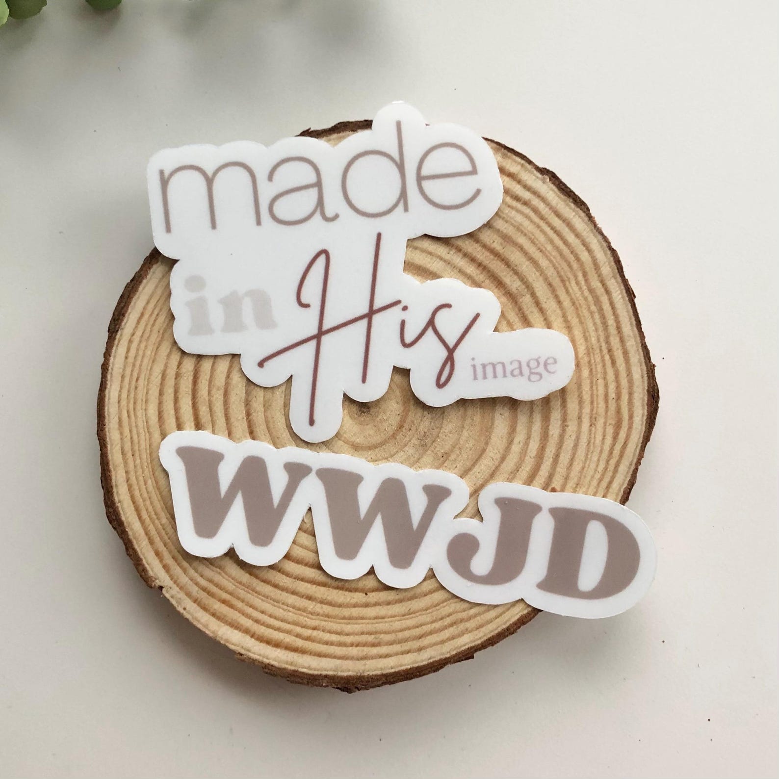 Made in His Image Sticker | Waterproof Sticker | Bible Verse Stickers ...