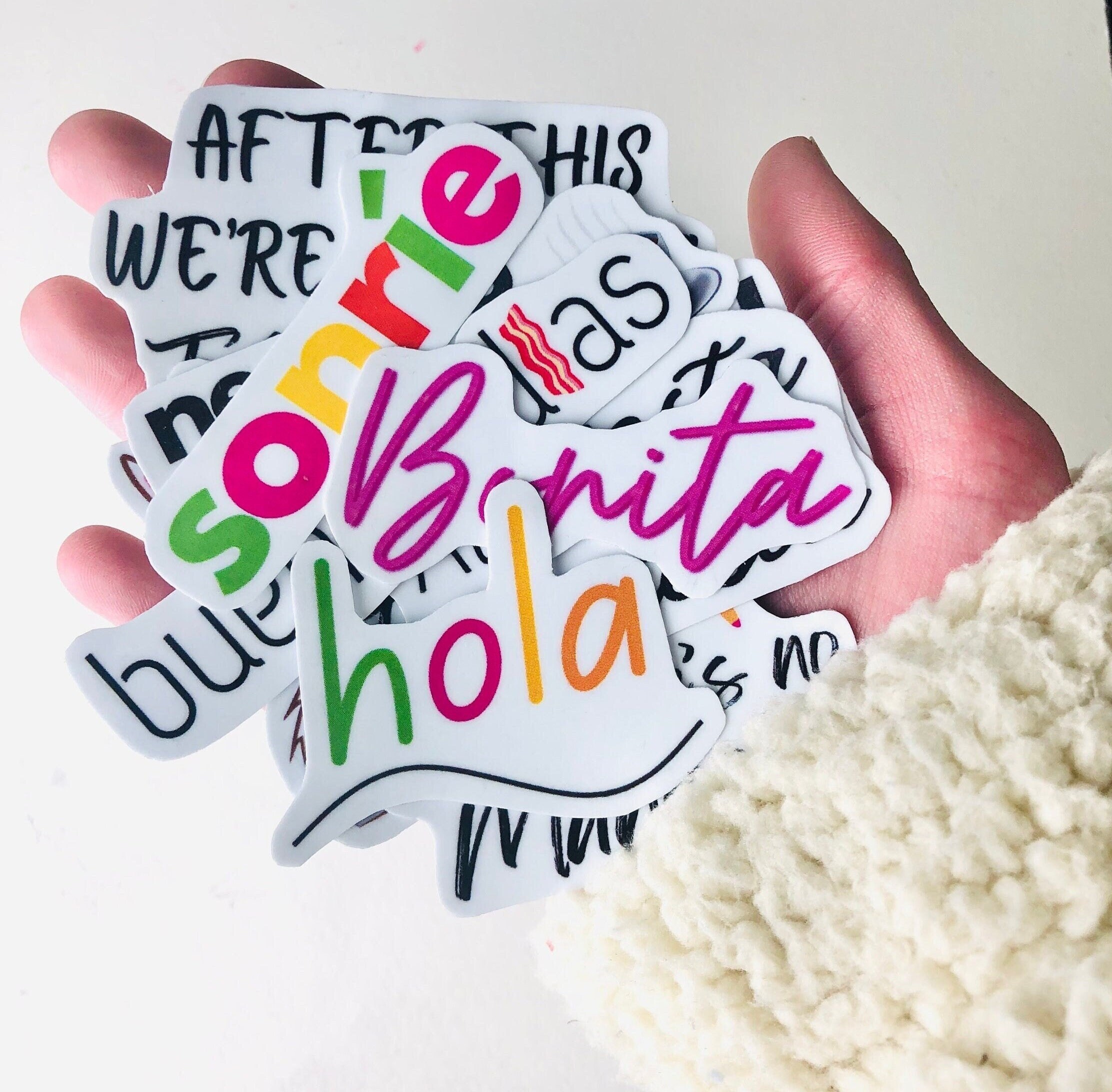 Spanish Stickers | Fiesta Stickers | Waterproof Stickers | Laptop ...