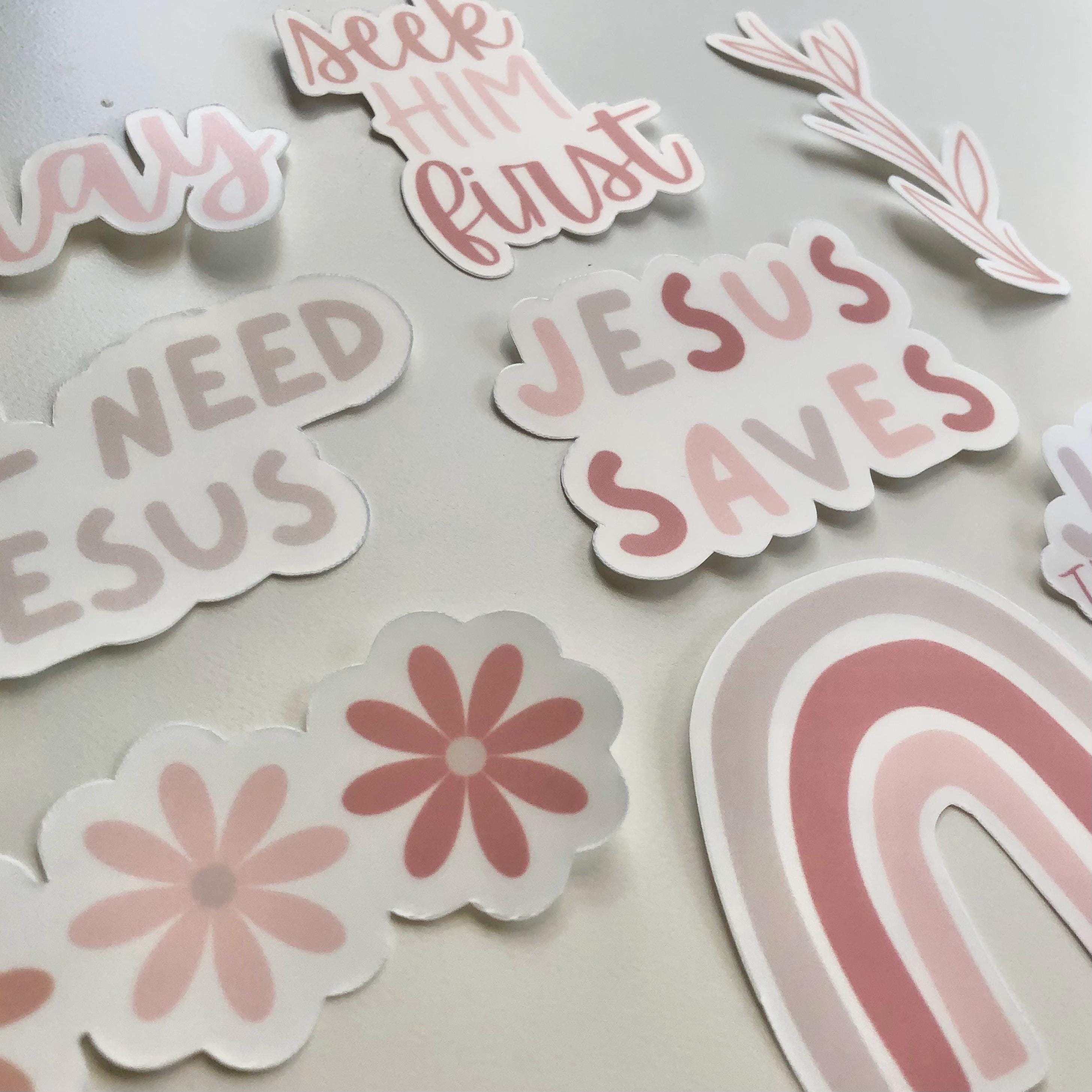 Christian Stickers, Waterproof Stickers, Faith, Tumbler Stickers ...