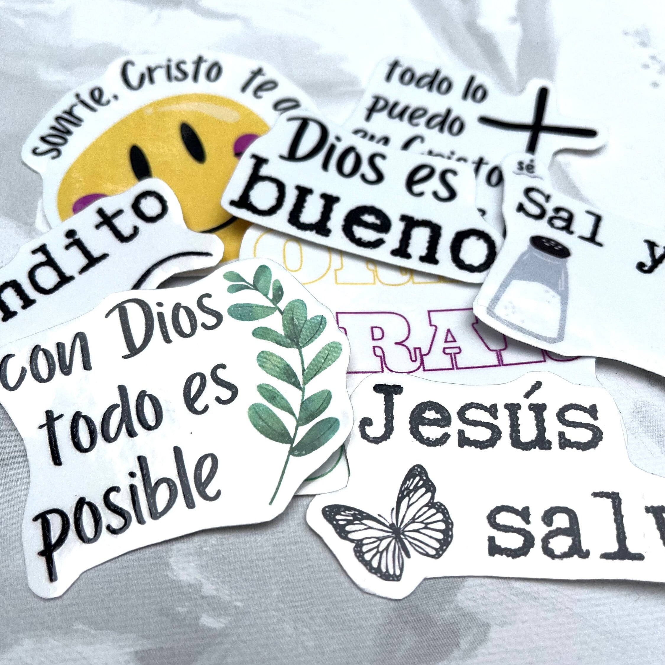 Christian Spanish Stickers | Spanish Stickers | Faith Stickers | Laptop ...