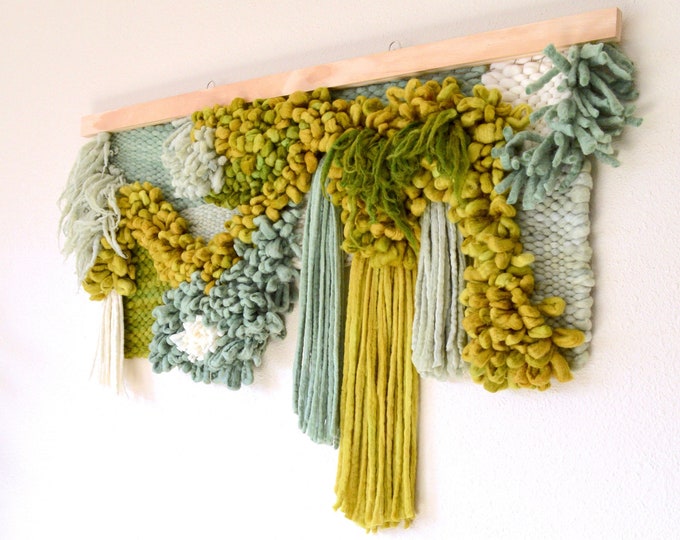 Modern Woven Weaving TAPESTRY WALL HANGING for Living Room Decor ...