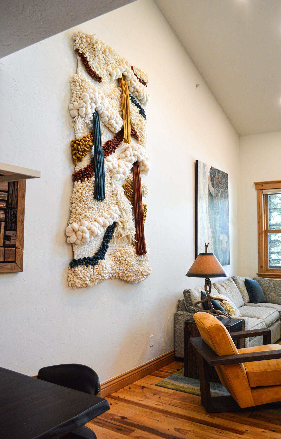 Original Artwork MODERN WALL HANGING Large Scale Textured Art Abstract ...