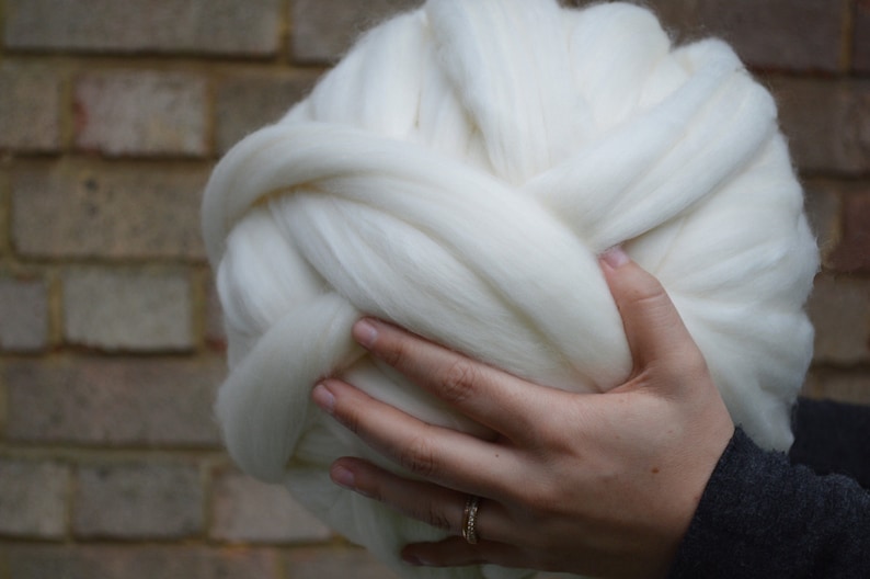 Merino Wool Roving - 16 Micron Superfine Raw Wool - 500g - Etsy