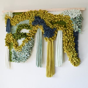 Weaving Modern Tapestry Wall Hanging Fabric Wall Art Modern ...