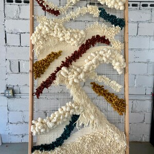 Original Artwork MODERN WALL HANGING Large Scale Textured Art Abstract ...