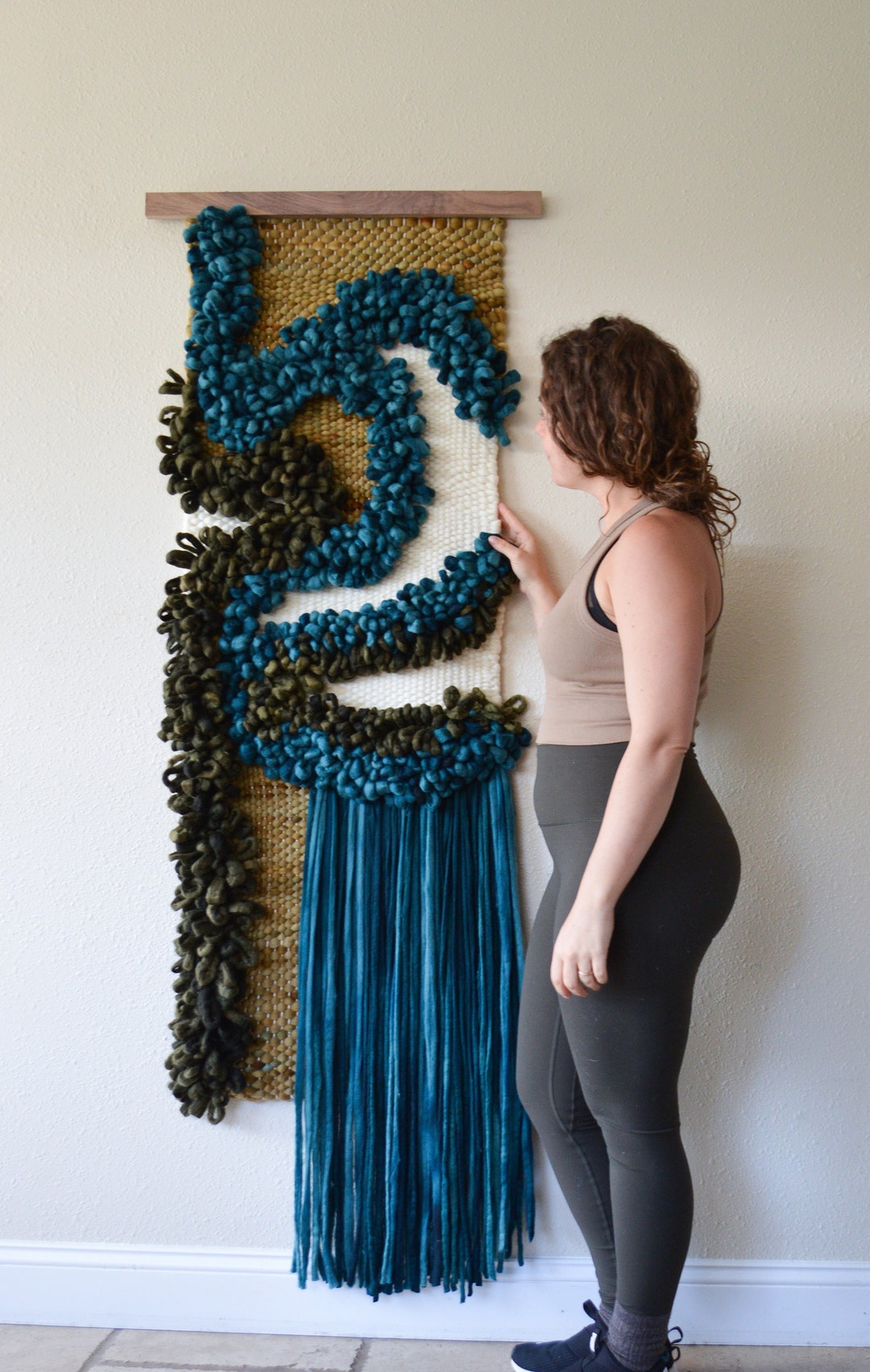 Fabric Wall Art Wall Art Modern Tapestry Wall Hanging Modern ...