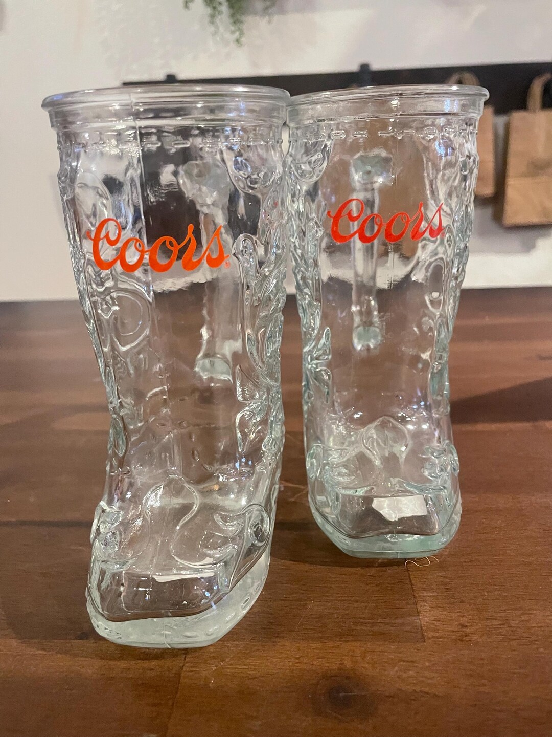 Glass Coors Boot | Cowboy/cowgirl Boot | Vase | Western | Country Style ...