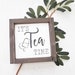 It's Tea Time Handmade Wood Sign Farmhouse Tea Drinker Rae Dunn Tea ...