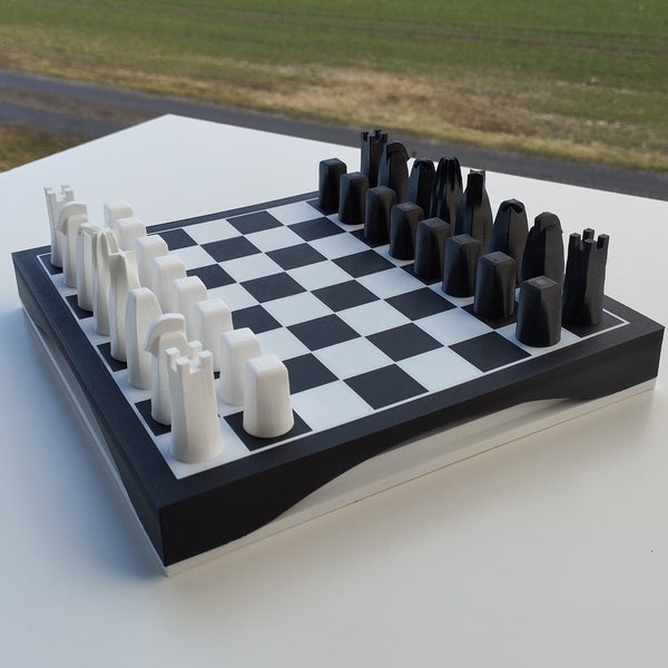 Minimalist Chess Set - Etsy