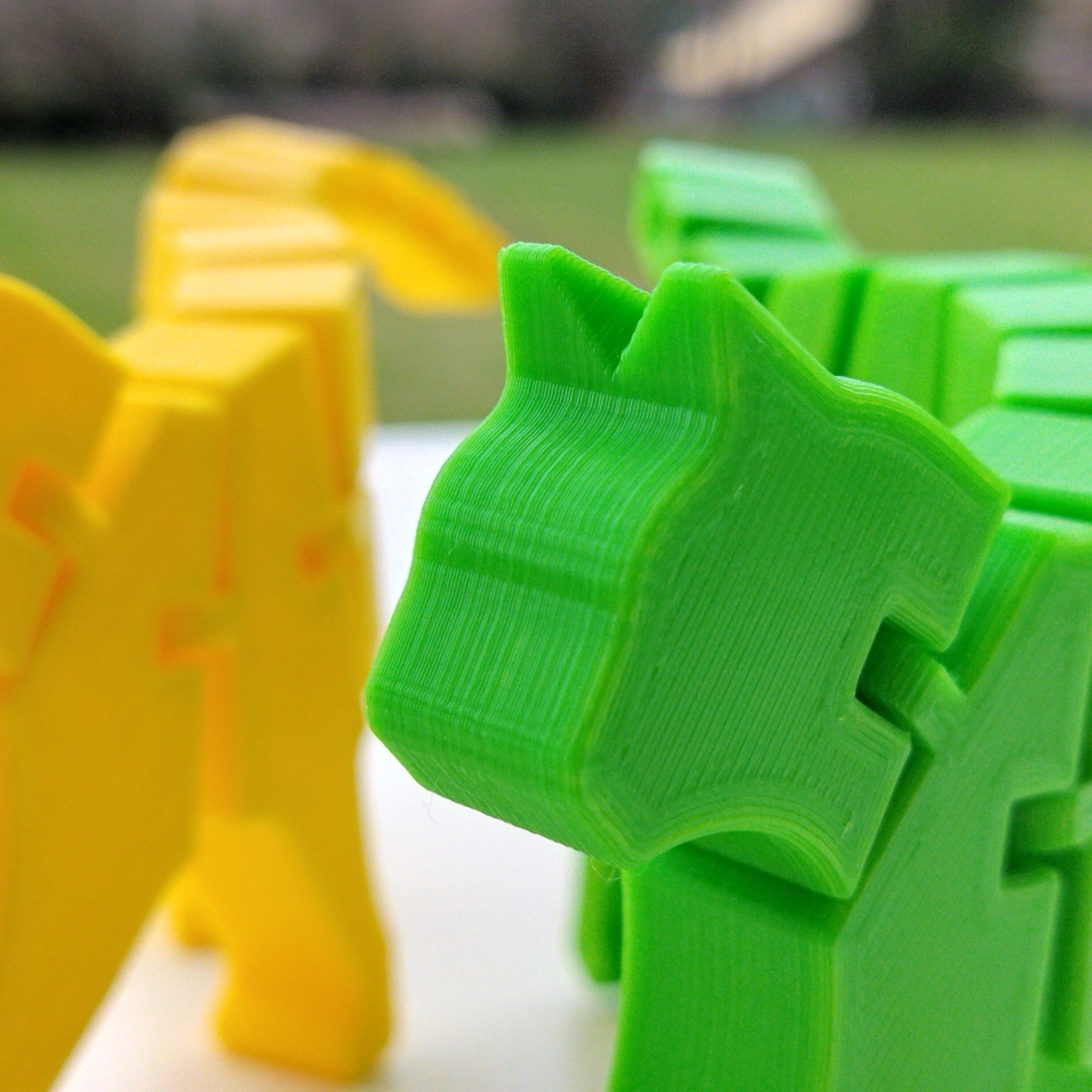 3D Printed Flexi Cat | PLA Figure - Etsy