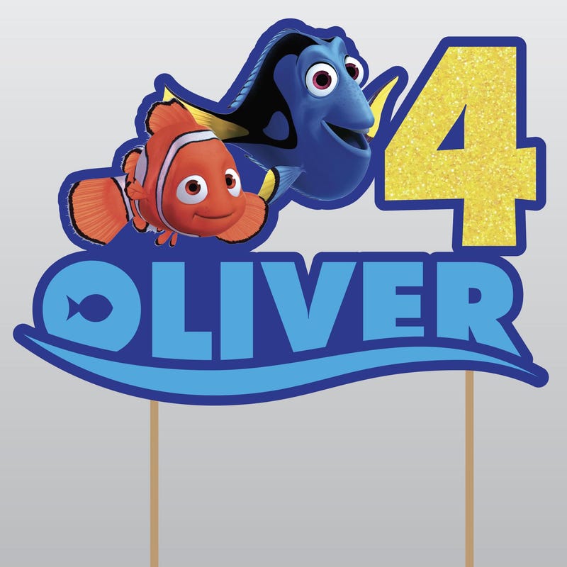 Nemo Cake Topper - Etsy