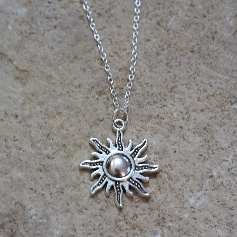 Sun Pendant - Etsy