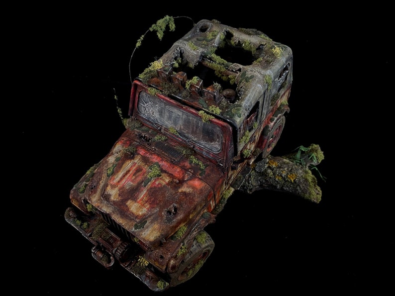 The Tomb of Dennis Nedry Abandoned Jurassic Park Jeep - Etsy