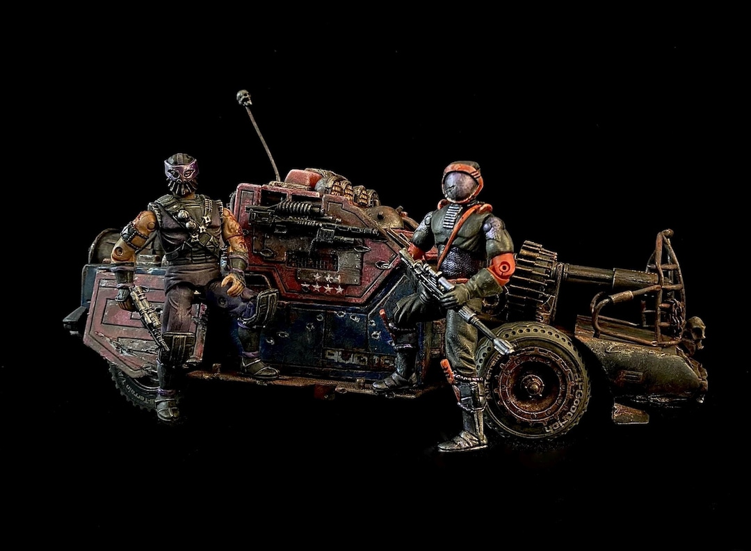 Custom 1986 Dreadnok Thunder Machine With Cobra Figures - Etsy