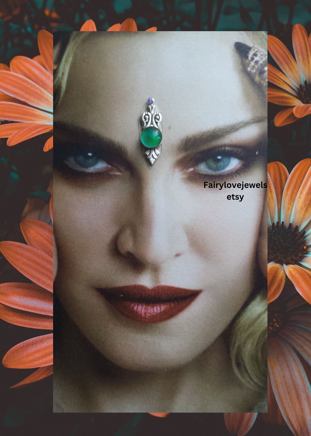 New Mood Stone Fancy Bindi,check Your Mood,tribal Fusion Bindi ...