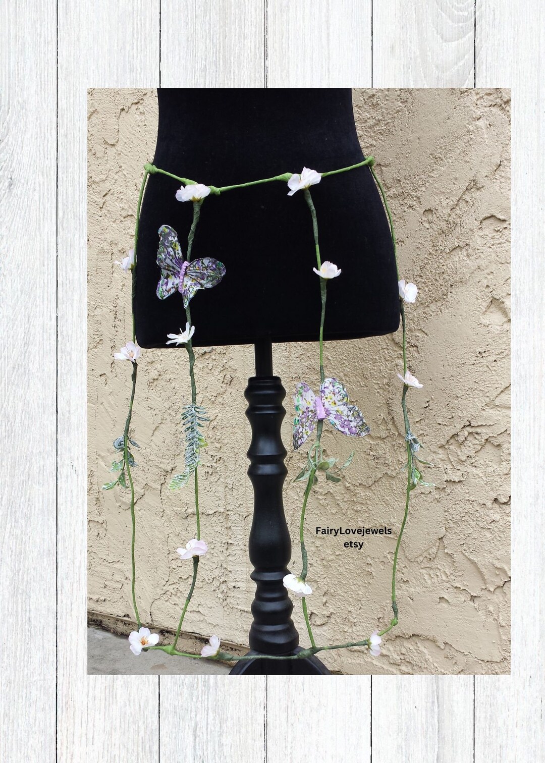 Fairy Botanical Flower Bendable Wire Vine Skirt,wedding Skirt ...