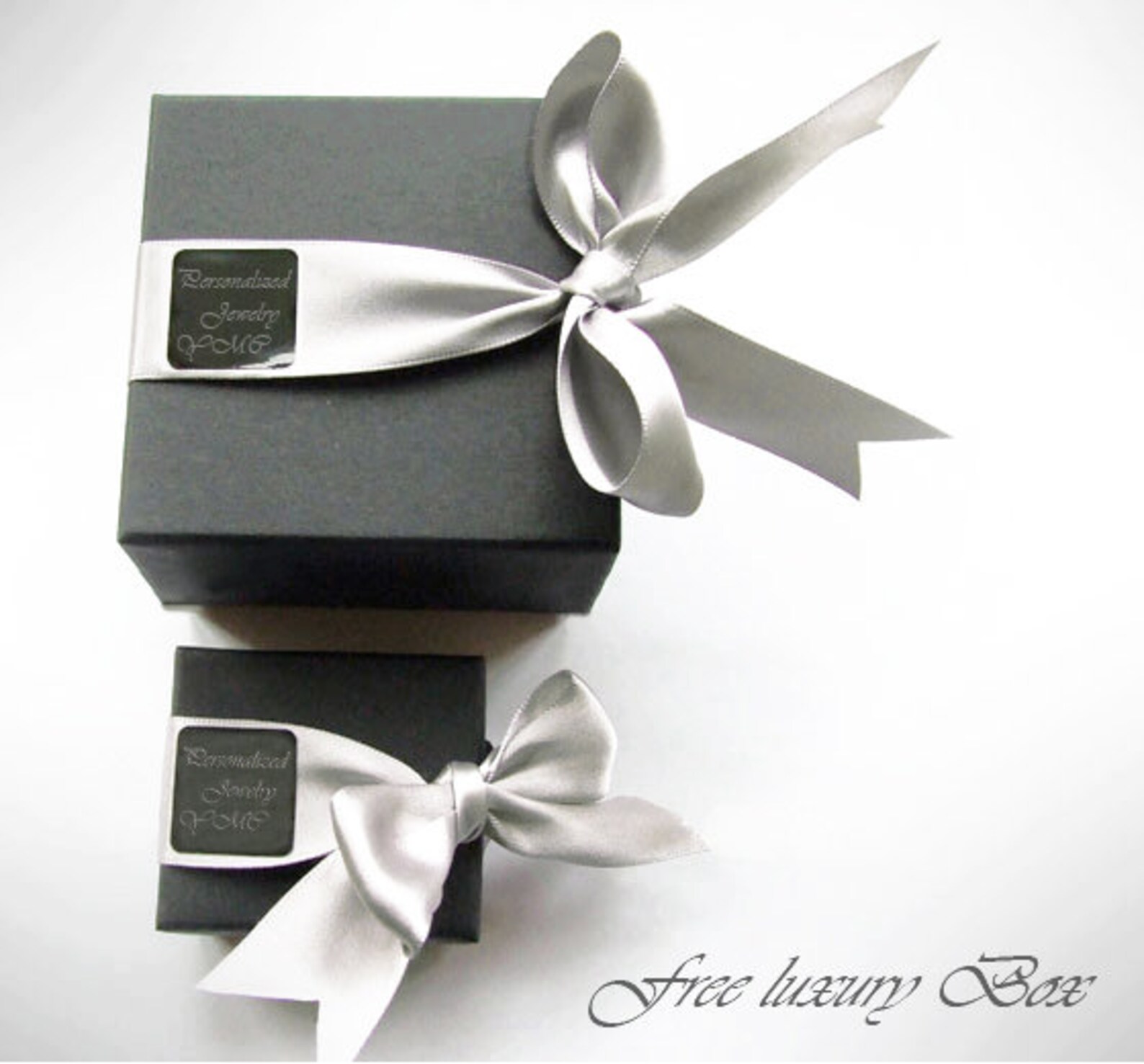 3 Initials Monogram Brooch 1 - 3 Inch Any Initial Silver Monogram ...