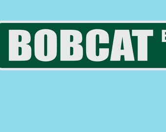 Bobcat sign | Etsy