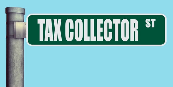Tax Collector ST Street Sign Heavy Duty Aluminum Warning - Etsy