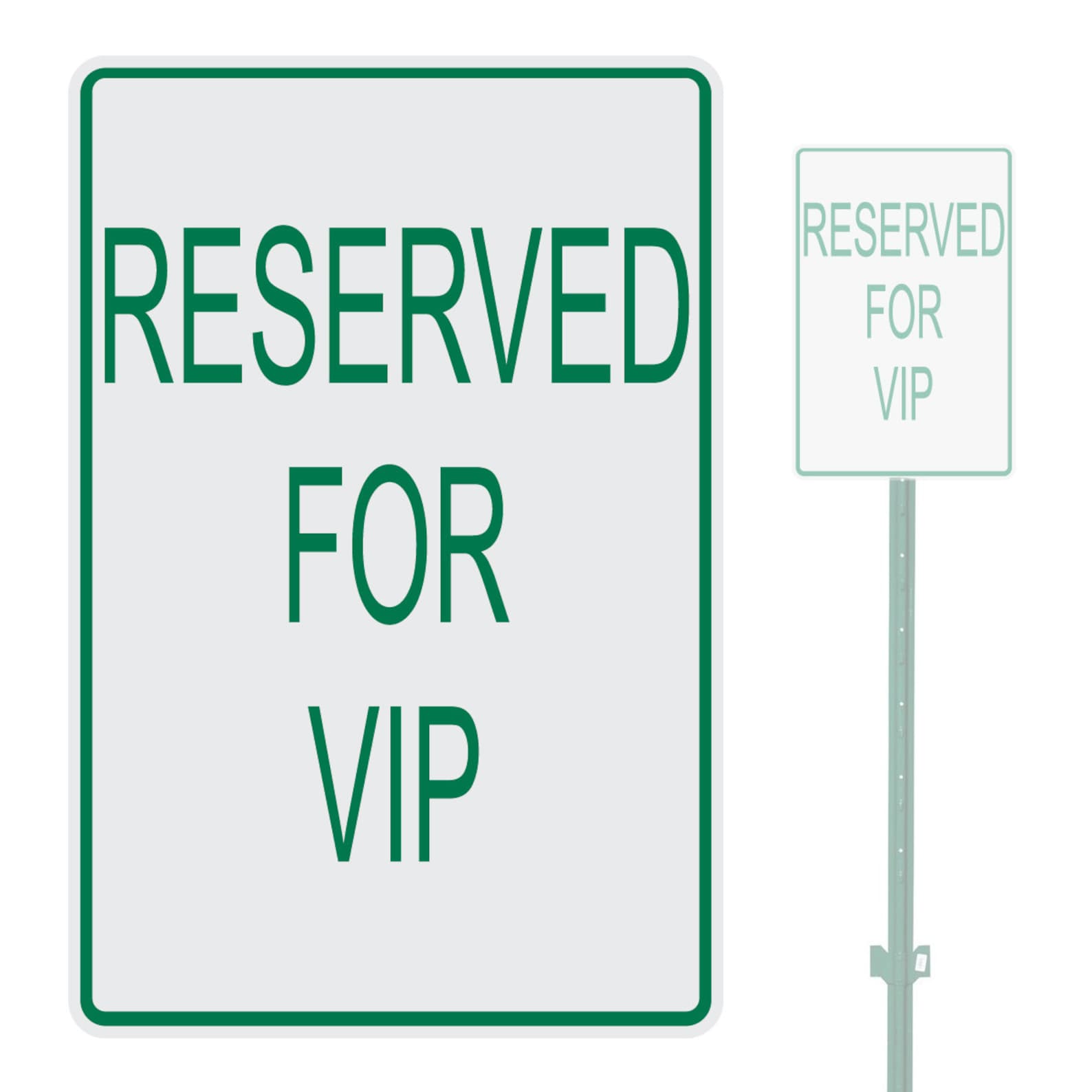 Reserved for VIP Heavy Duty Aluminum Warning Parking Sign 10" X 15" - Etsy