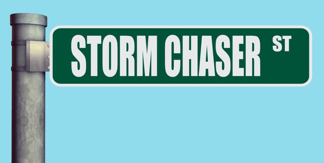 Storm Chaser ST Street Sign Heavy Duty Aluminum Warning Parking Sign 17 ...