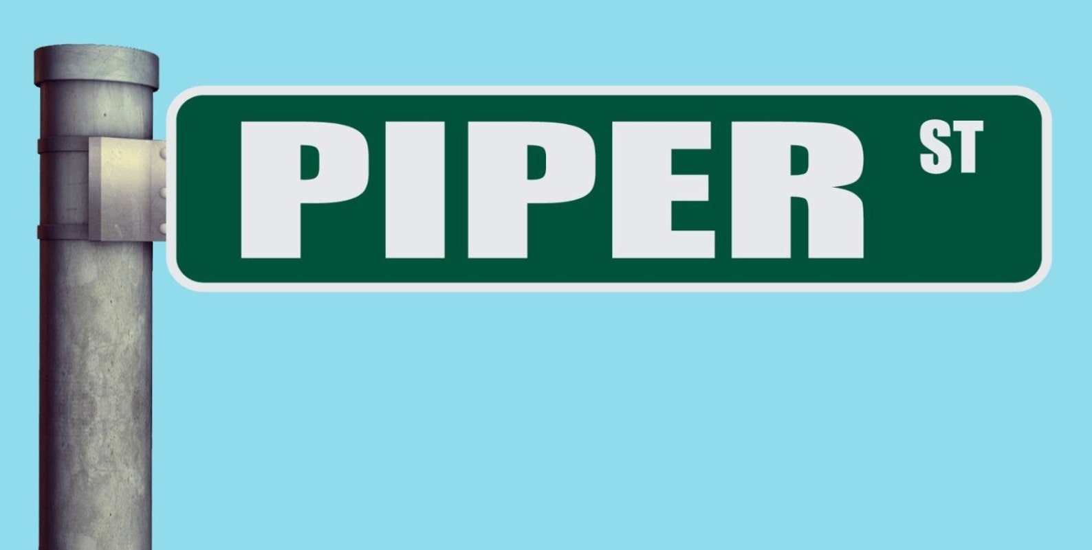 Piper ST Street Sign Heavy Duty Aluminum Warning Parking Sign - Etsy