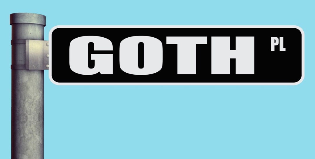 Goth PL Street Sign Place Heavy Duty Aluminum Warning Parking Sign 17 X ...