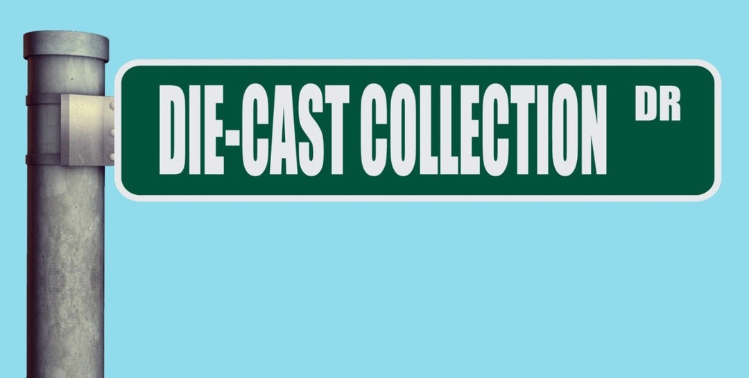 Die-cast Collection DR Street Sign Drive Heavy Duty Aluminum Warning ...