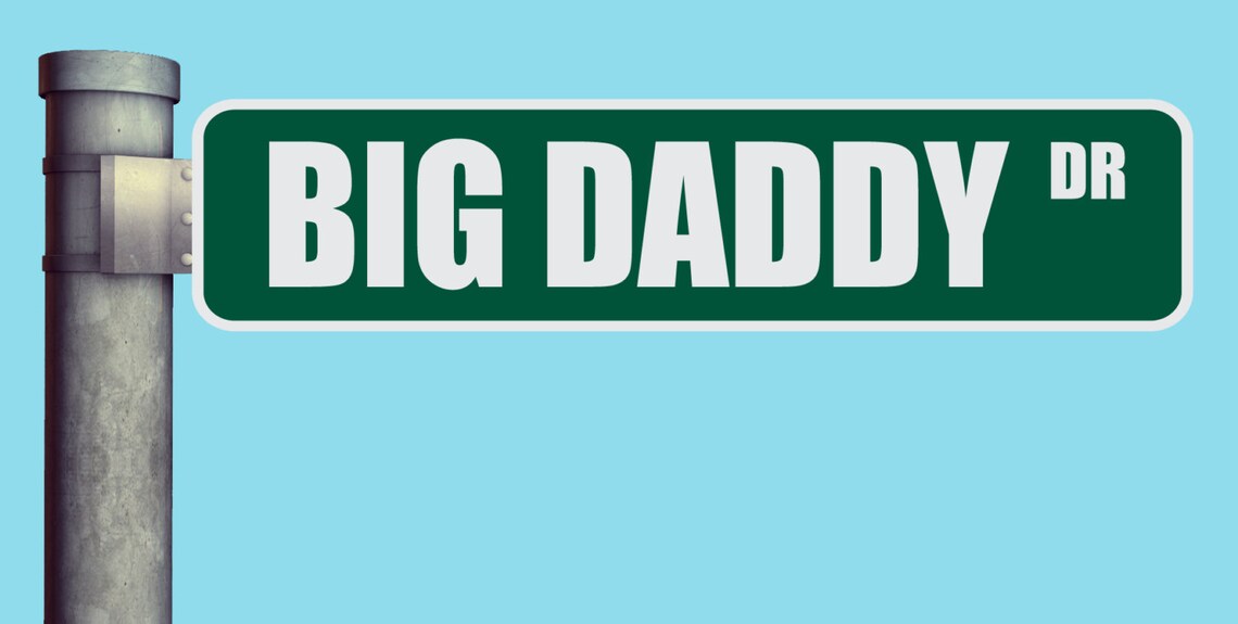 Big Daddy DR Street Sign Drive Heavy Duty Aluminum Warning - Etsy