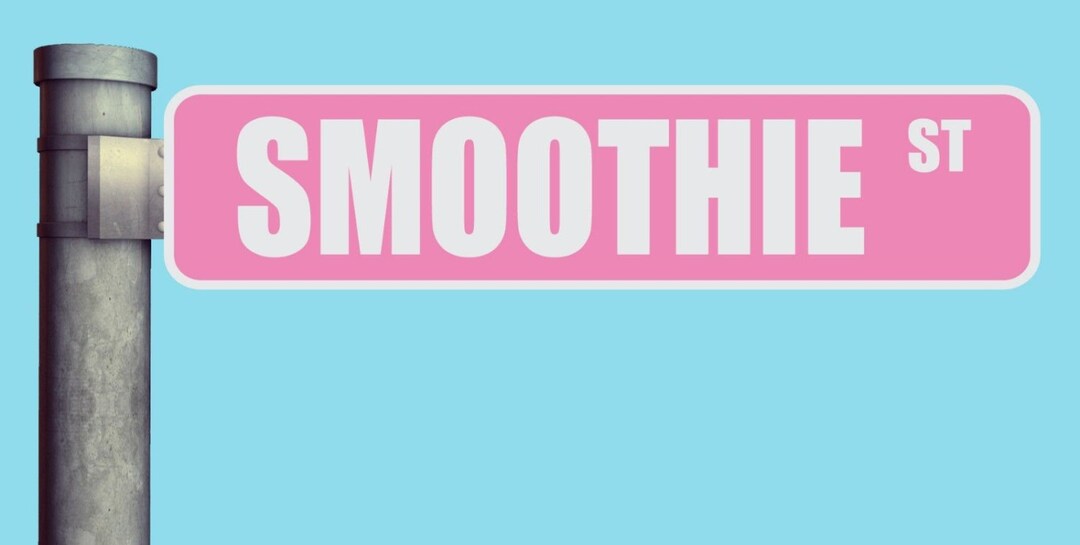 Smoothie ST Street Sign Heavy Duty Aluminum Warning Parking Sign 17" X ...