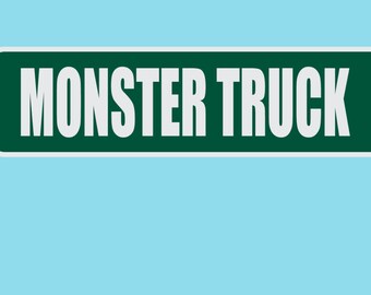 Monster Warning Sign - Etsy