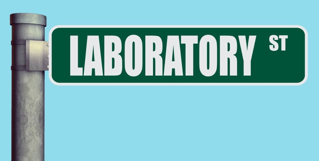 Laboratory ST Street Sign Heavy Duty Aluminum Warning Parking Sign 17 ...