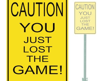 You Lost the Game - Etsy