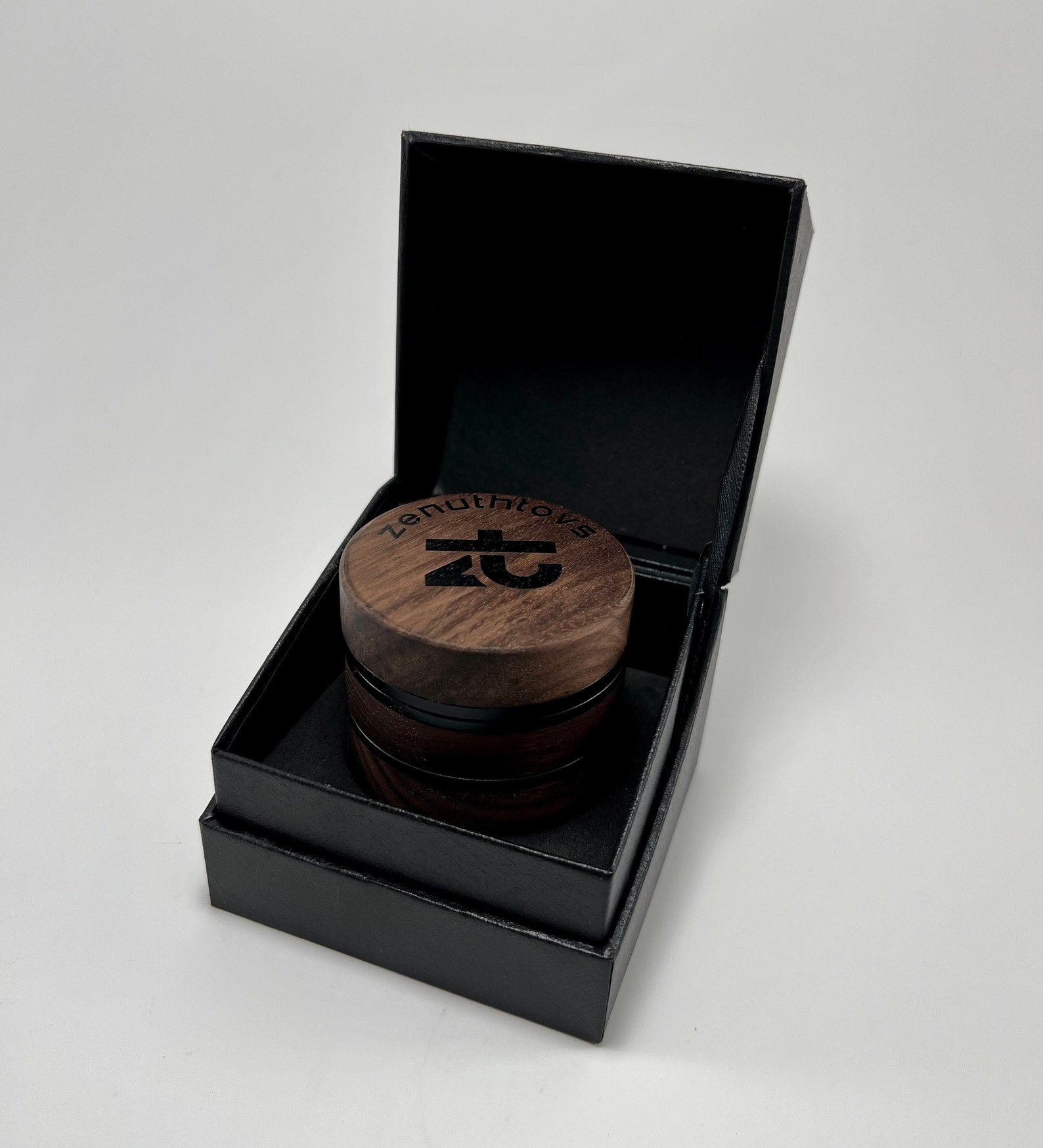 Real Walnut Wood Grinder 5 Piece 2.5in, Wooden Herb Grinder, Large ...