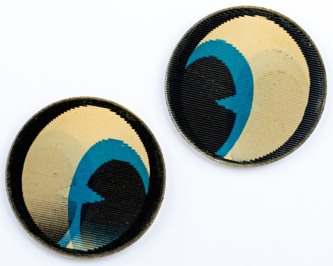 2 Vintage 1960’s Pop Art Eye, Made With "winkies" by Vari-vue Winky ...