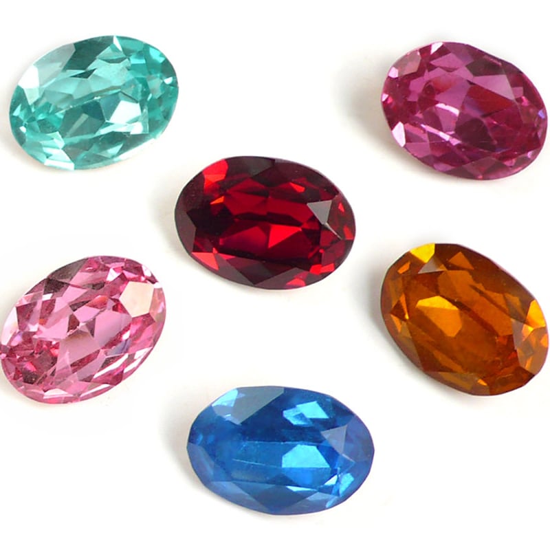 Oval Rhinestone - Etsy