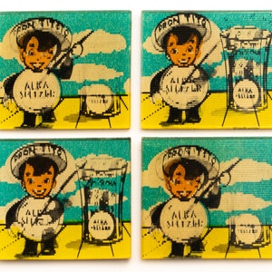 1 Vintage 1960’s Pop Art Alka-seltzer Picture Made With "winkies" by ...