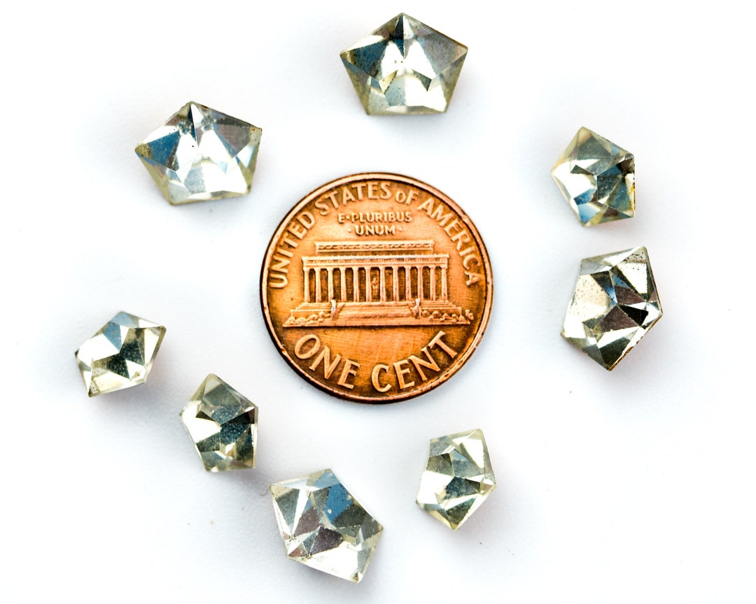 6 or 12 Vintage K.S. & Co. Swarovski Pointy Back Stones Art. 282 8mm ...