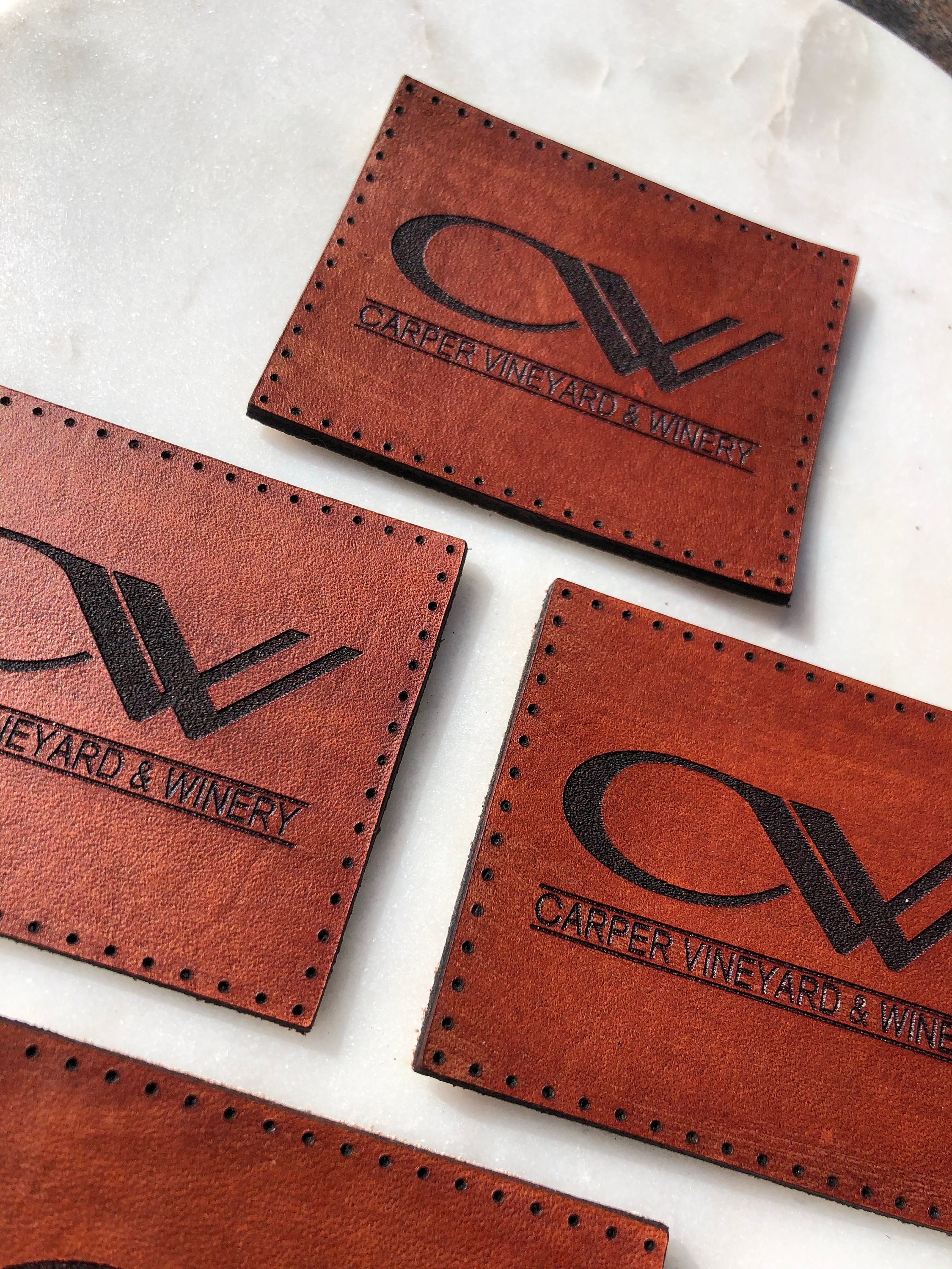 Rectangle Leather Patch Classic Leather Hat Patch | Etsy India